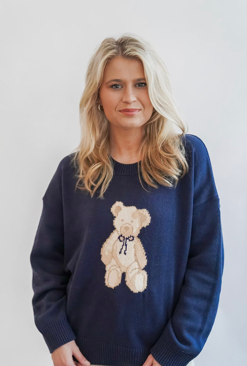 Teddy Sweater – Joyful is She